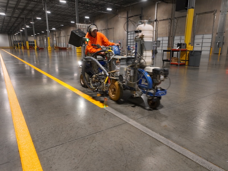 Epoxy Striping Paint VS Water Base - Dallas, Tx Epoxy Striping